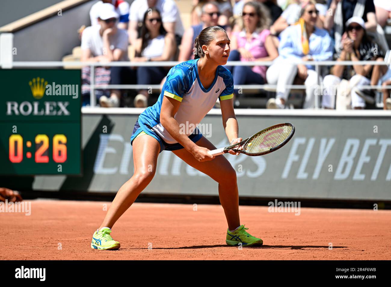 Paris, France. 27th May, 2023. Diane Parry during the French Open ...