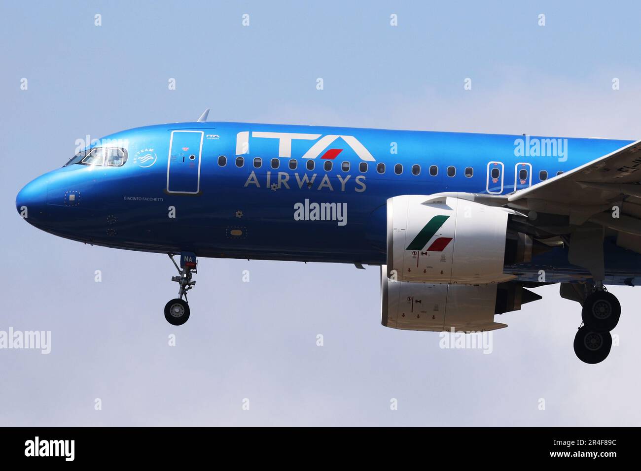 ITA AIRWAYS AGREEMENT WITH LUFTHANSA FOUND In the photo an Airbus A320 ...