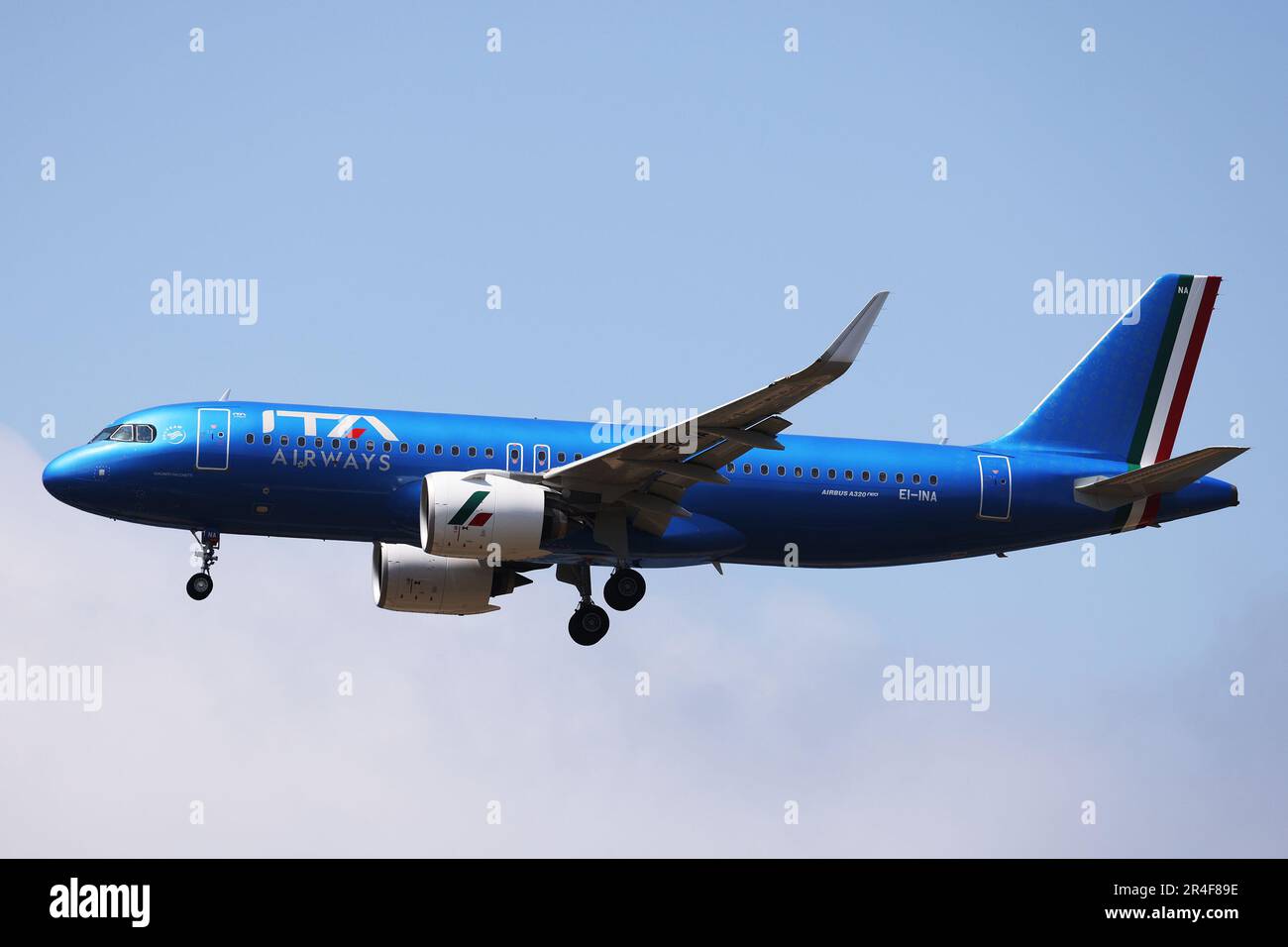 ITA AIRWAYS AGREEMENT WITH LUFTHANSA FOUND In the photo an Airbus A320 ...