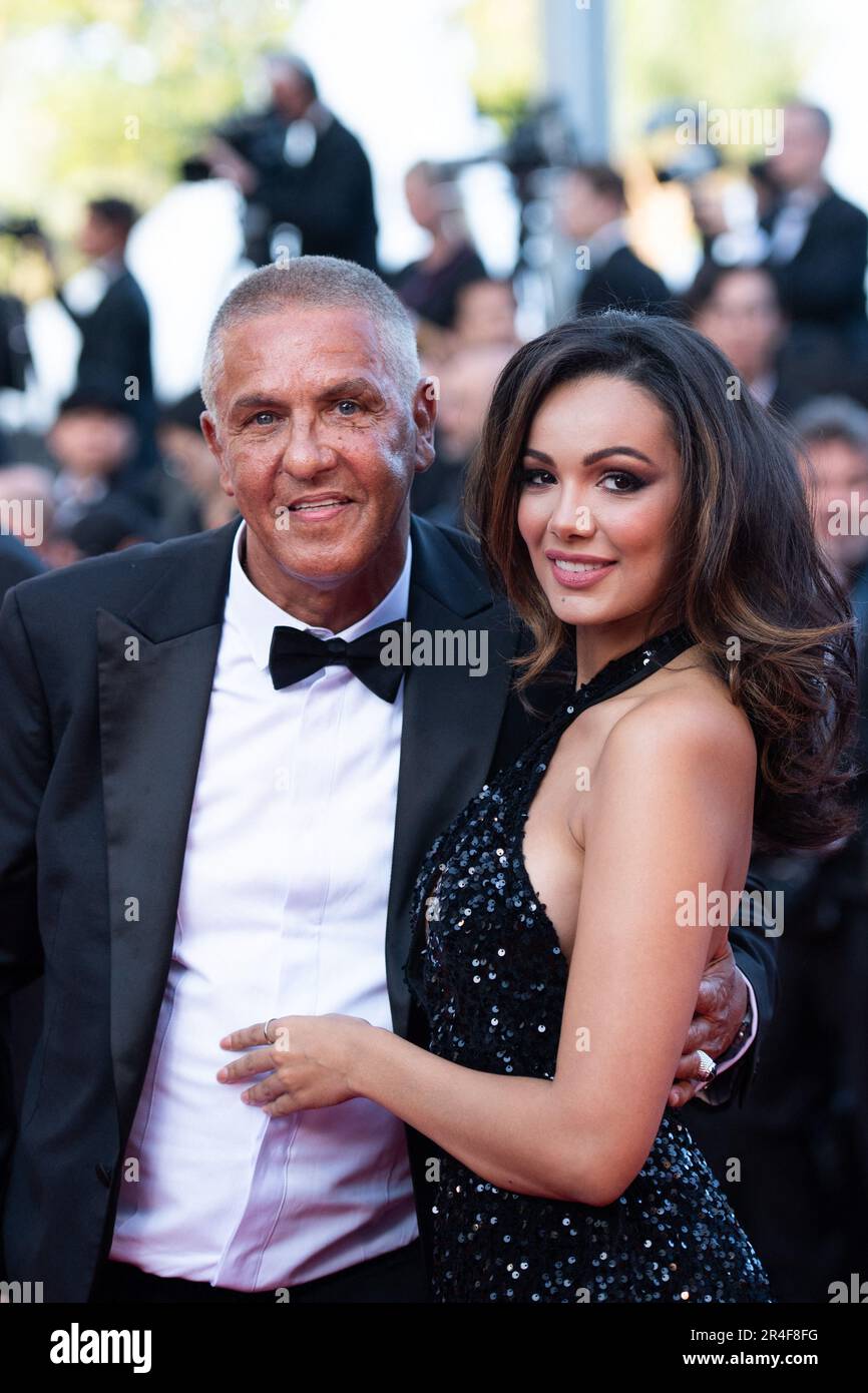 Cannes, France. 27th May, 2023. Samy Naceri and Sofia Athena attending ...
