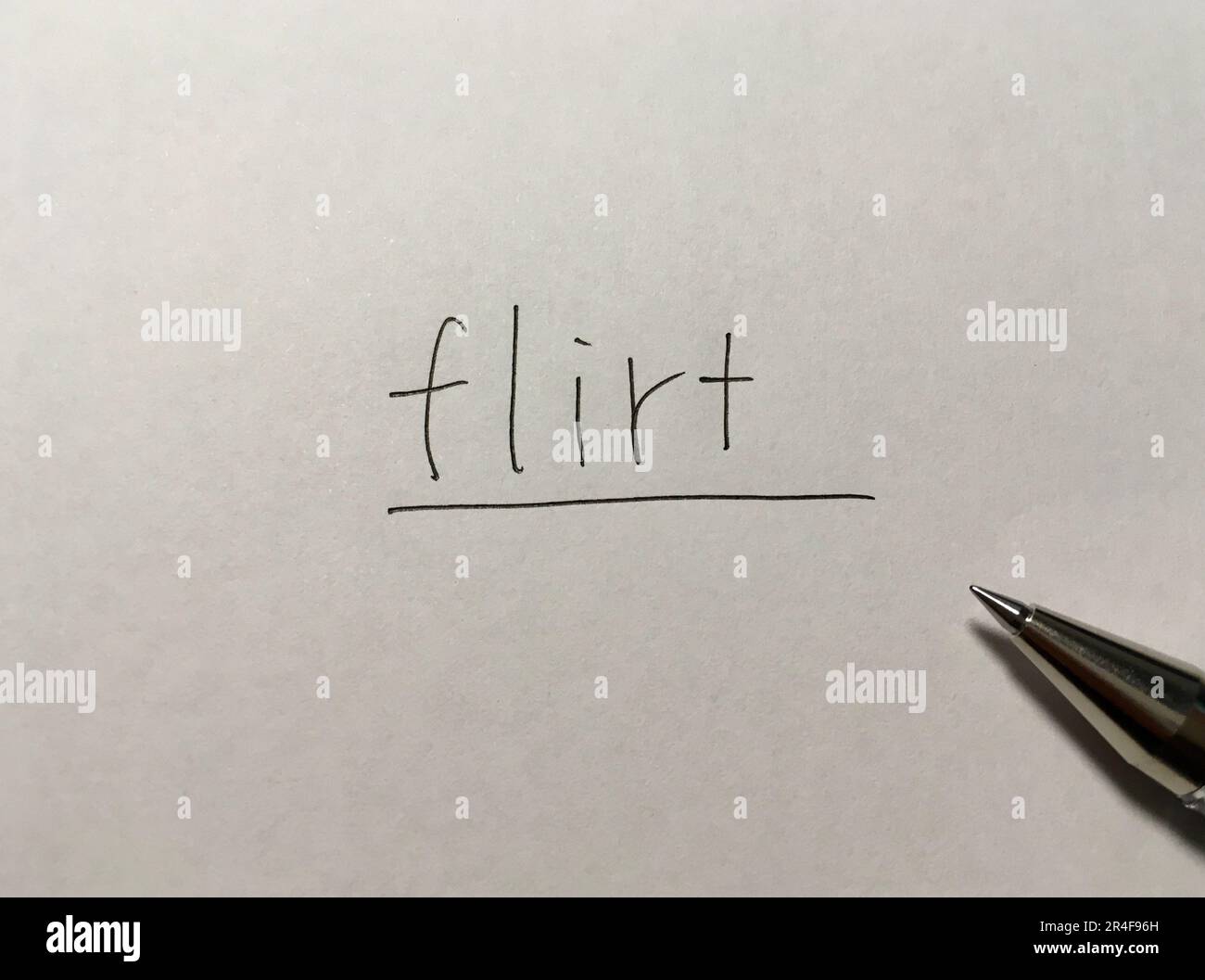 Flirt hi-res stock photography and images - Alamy