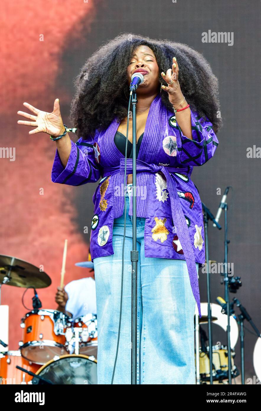 Napa, California, USA. 27th May, 2023. Danielle Ponder performing on ...