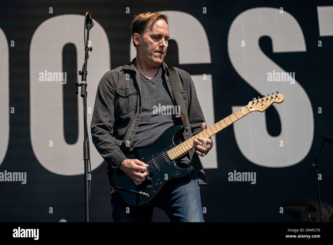 Bret Domrose of Dogstar performs on day two of the BottleRock Napa ...