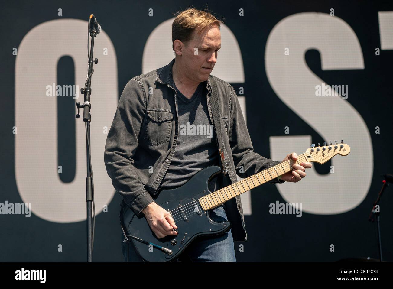 Bret Domrose of Dogstar performs on day two of the BottleRock Napa ...