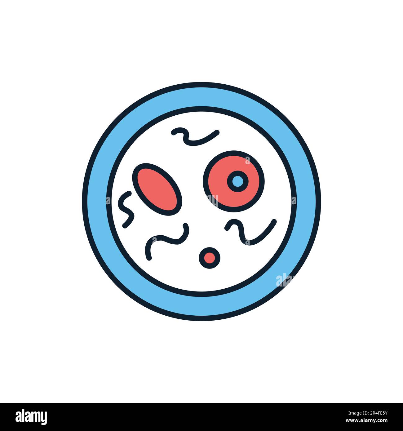 Gut microbiota vector vectors Cut Out Stock Images & Pictures - Alamy