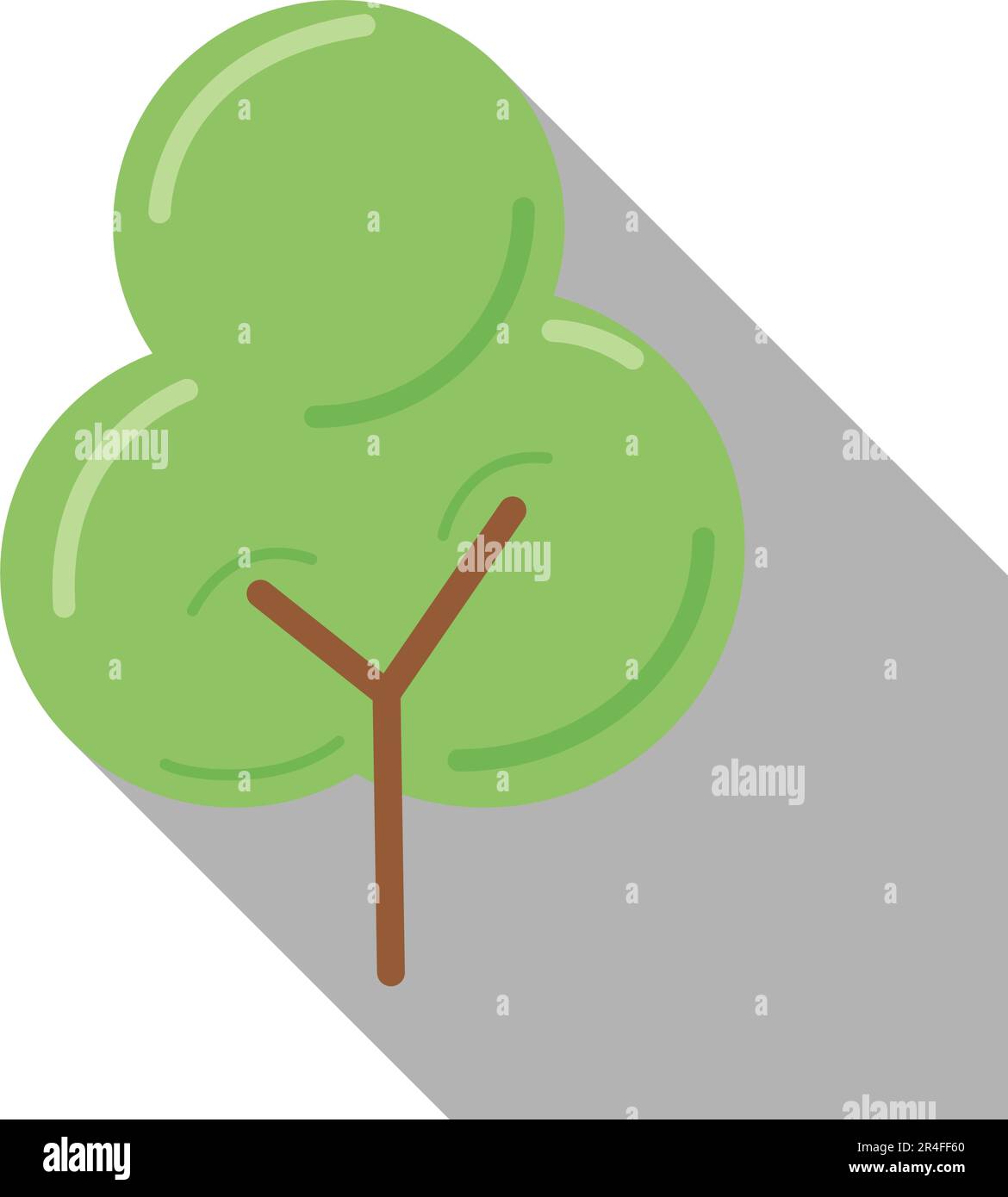 Flat icon of Tree on white background Stock Vector Image & Art - Alamy