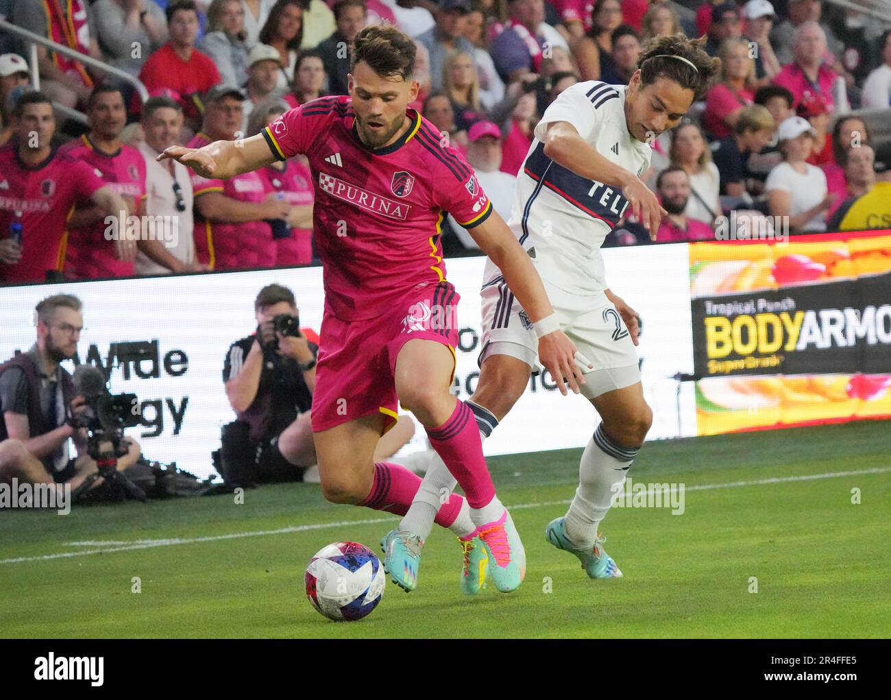 St. Louis, United States. 27th May, 2023. Saint Louis City SC Eduard ...