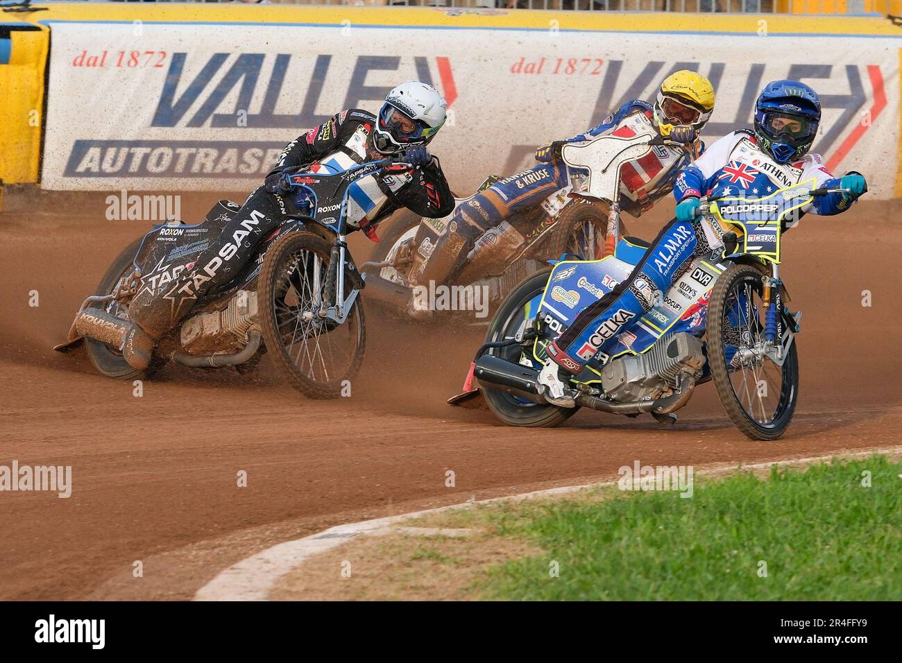 (L to R) Timo Lathi (FIN), Kristian Nils Iversen (NOR) and Jaimon ...