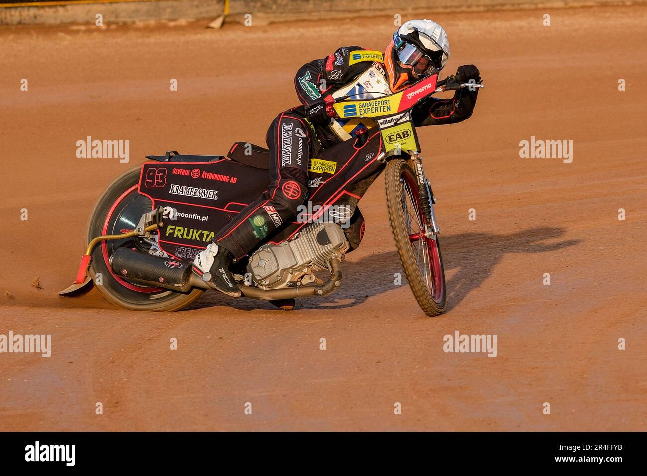 Oliver Berntzon (SWE) in action during 2023 FIM Speedway World ...