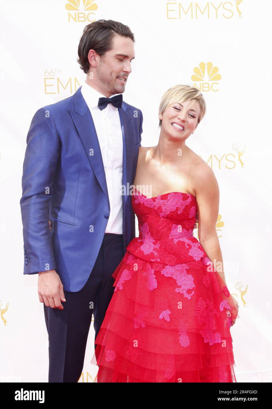 Kaley Cuoco And Ryan Sweeting Emmys