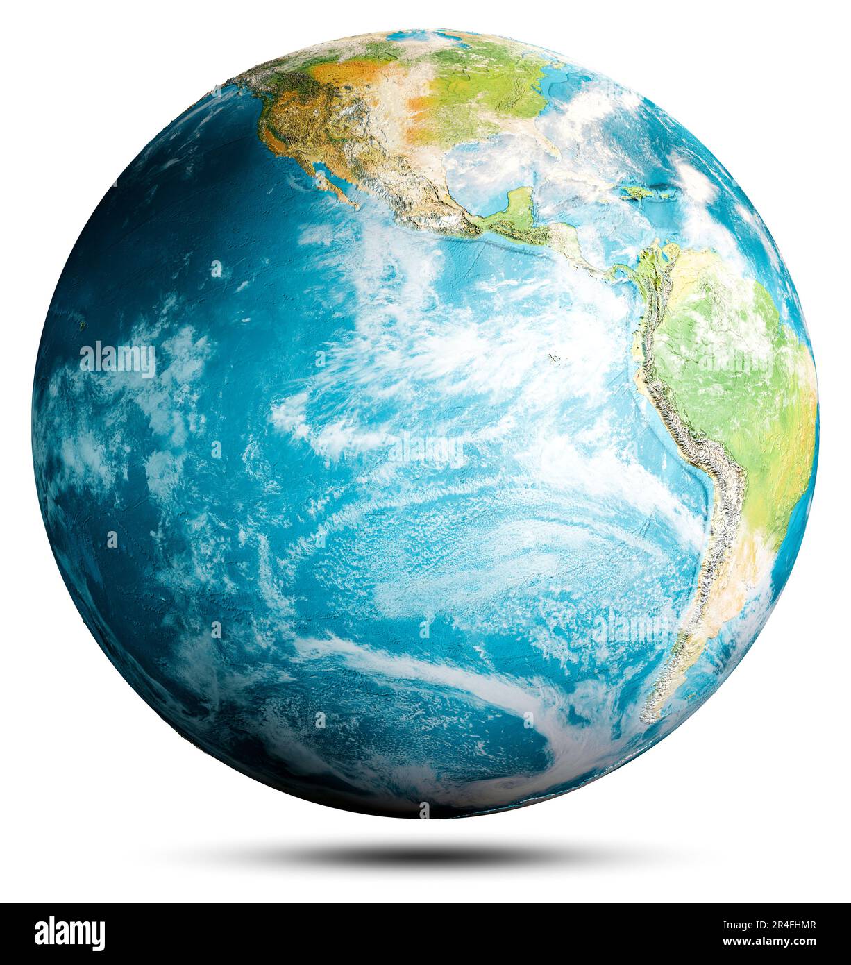 World globe - planet Earth. Elements of this image furnished by NASA ...