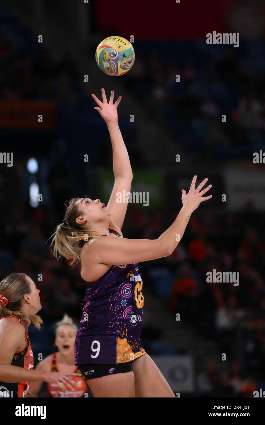 Sydney, Australia. 28th May, 2023. Donnell Wallam of the Firebirds ...