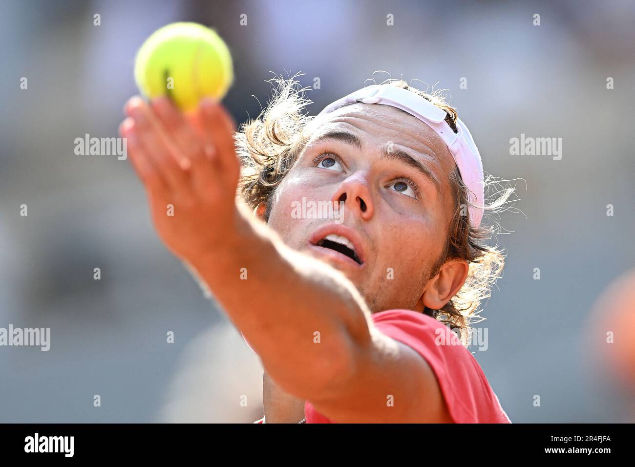 Aleksandar Kovacevic during the French Open, Grand Slam tennis ...
