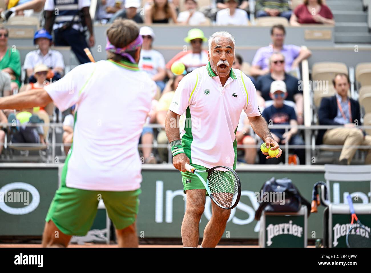 Paris, France. 27th May, 2023. Mansour Bahrami during a "Trophee des ...