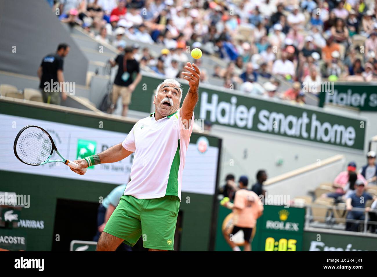 Paris, France. 27th May, 2023. Mansour Bahrami during a "Trophee des ...