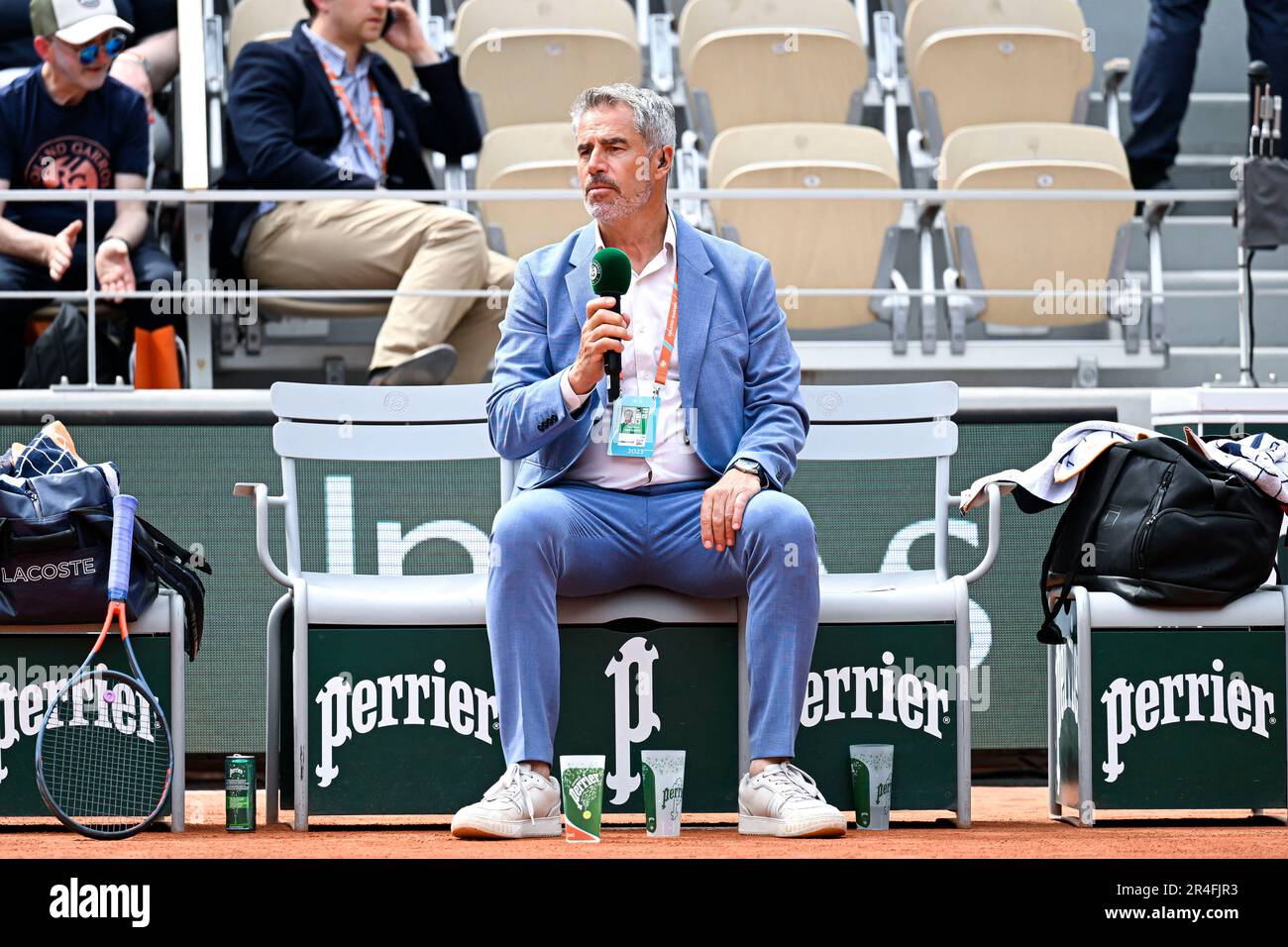 Paris, France. 27th May, 2023. Marc Maury during a "Trophee des ...