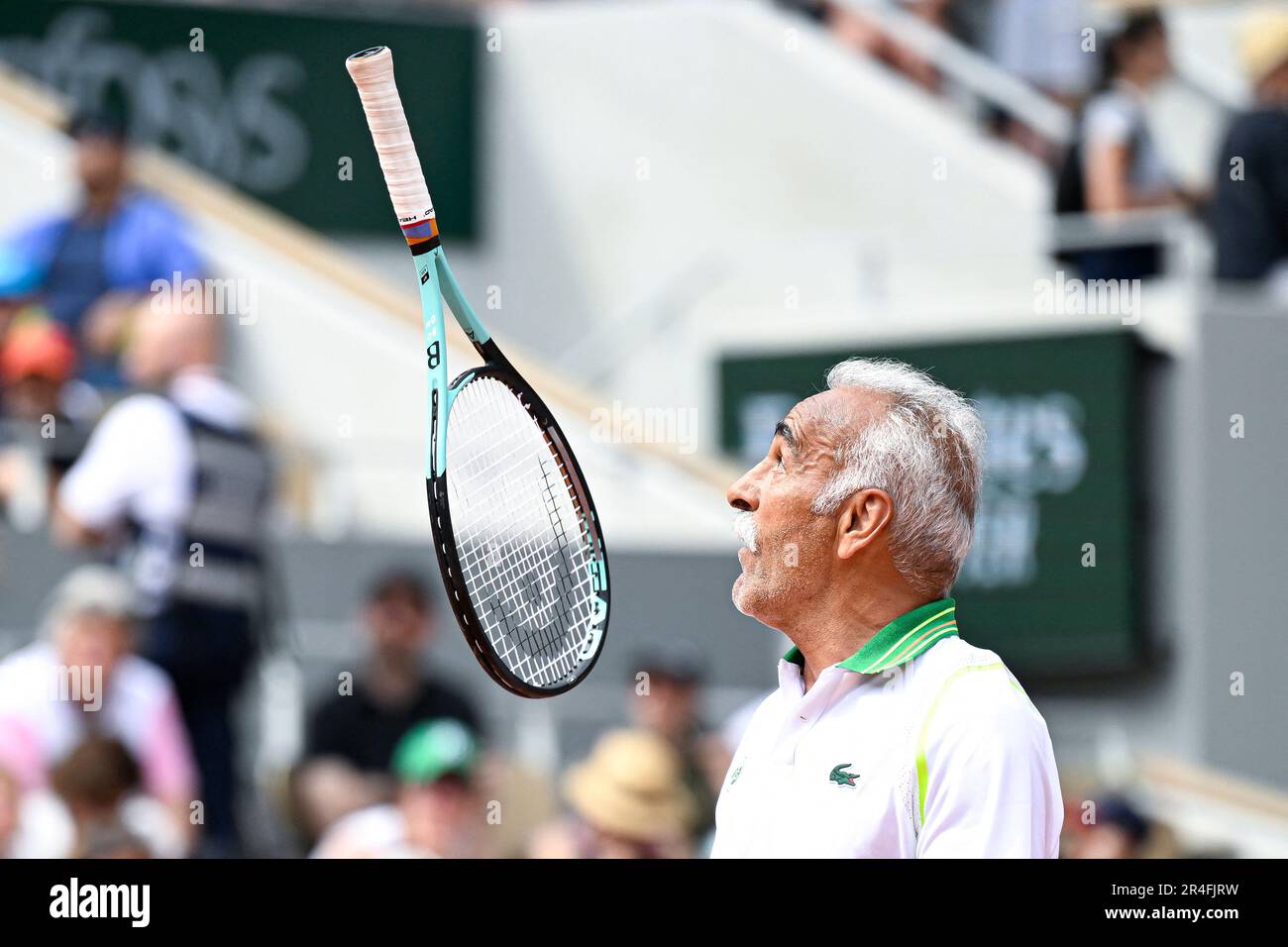 Mansour Bahrami during a "Trophee des Legendes" match during the French ...