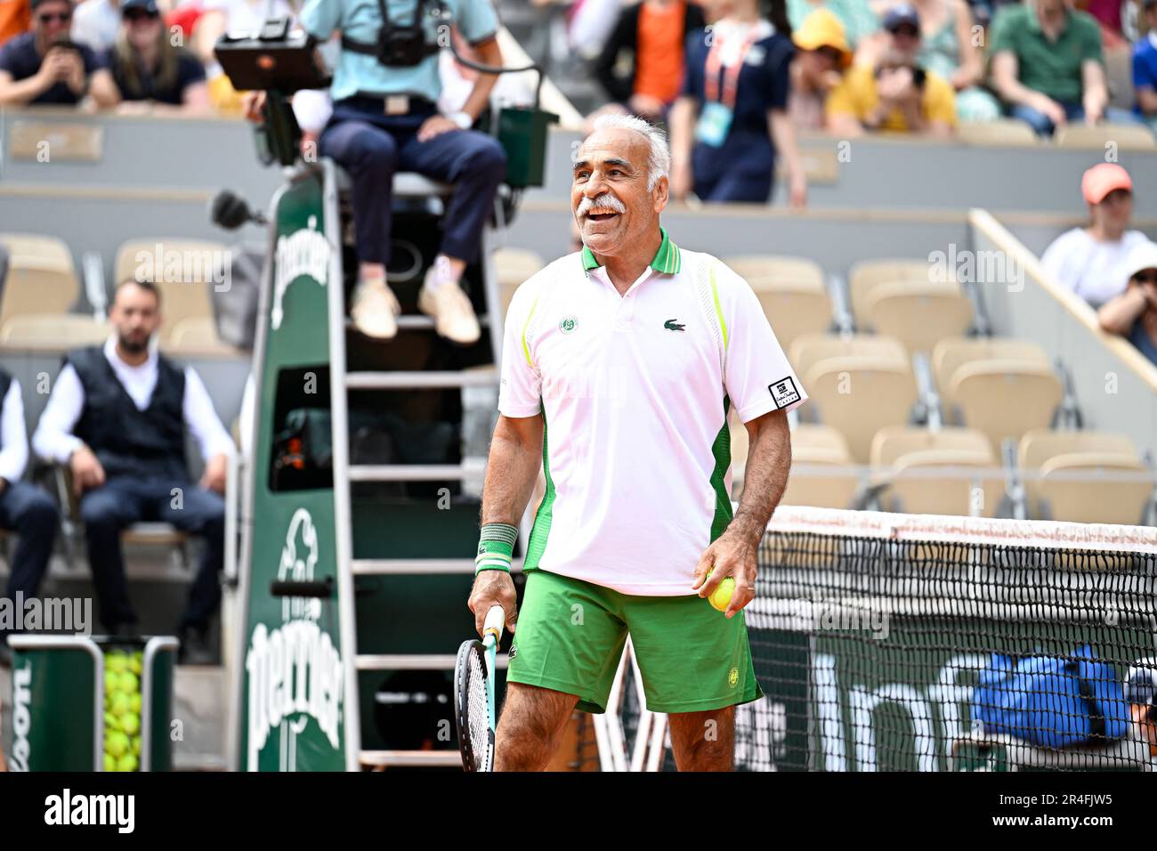 Paris, France. 27th May, 2023. Mansour Bahrami during a "Trophee des ...
