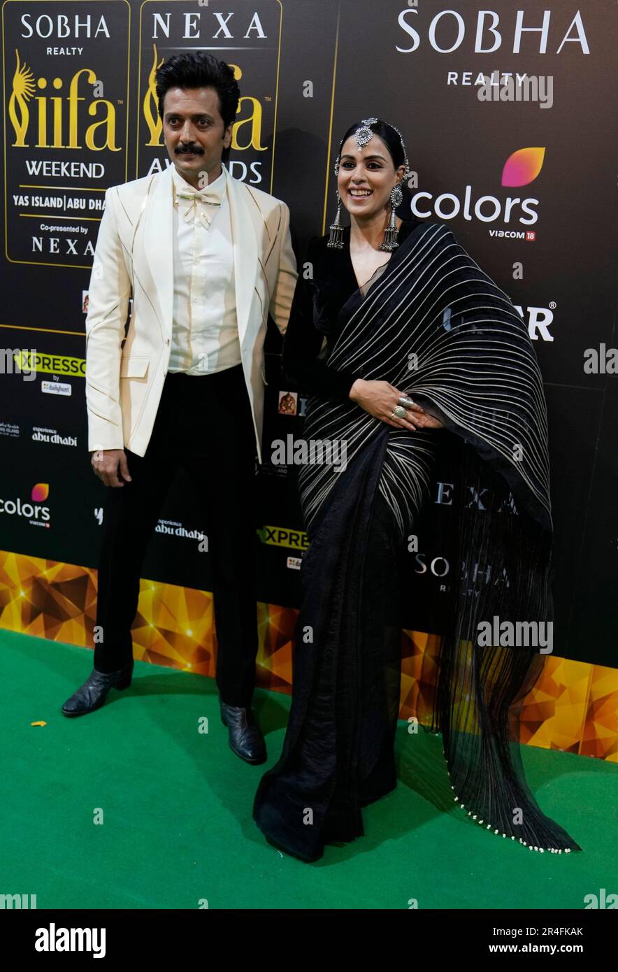 Ritesh Deshmukh With His Wife