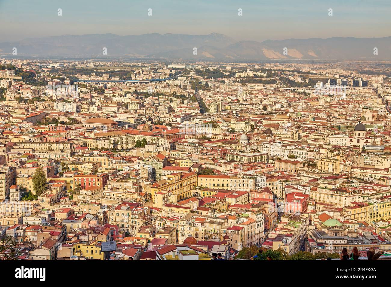 Top view downtown naples italy hi-res stock photography and images - Alamy
