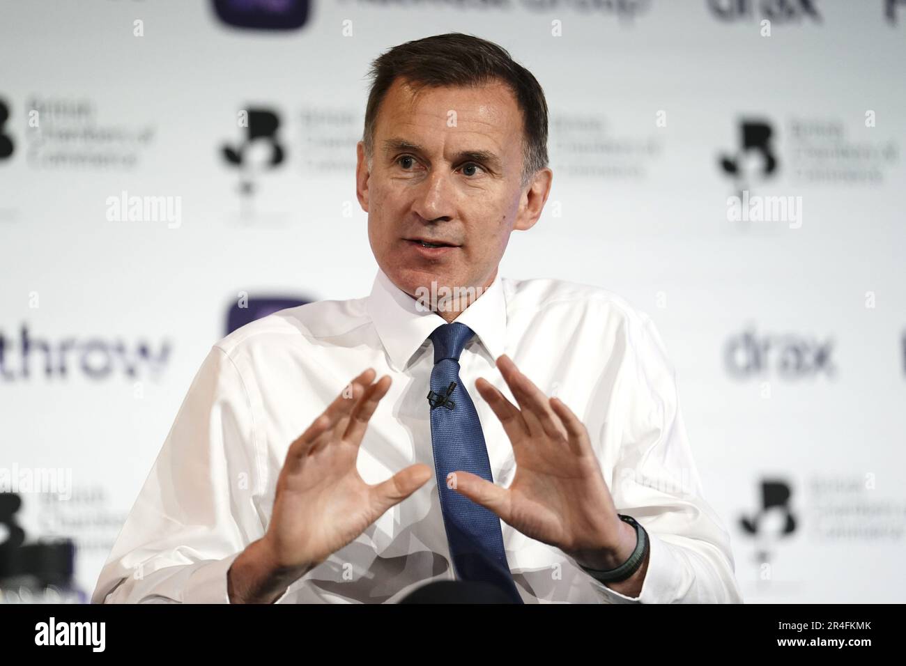 File photo dated 17/05/23 of The Chancellor of the Exchequer Jeremy ...