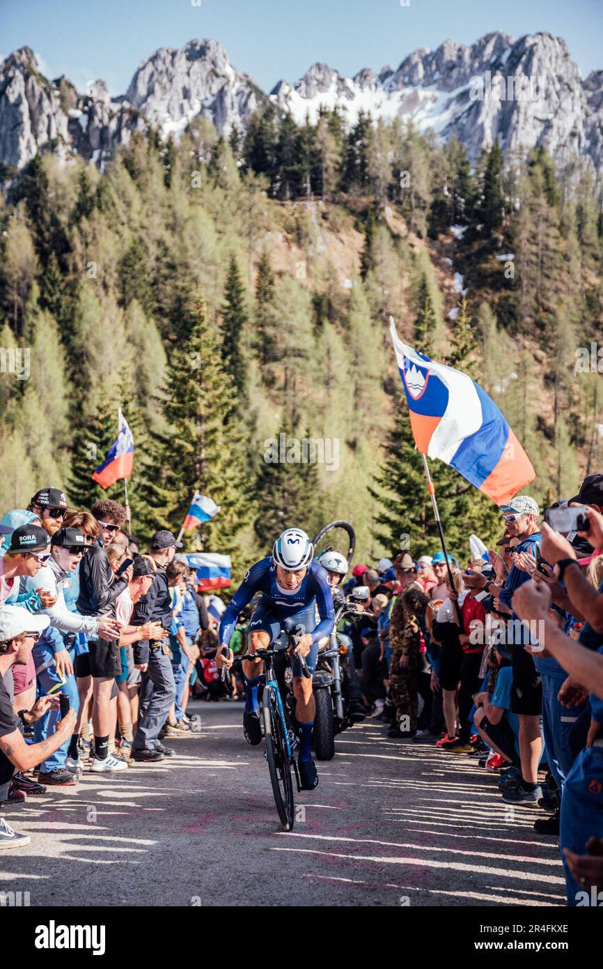 Monte Lussari, Italy. 27th May, 2023. Picture by Zac Williams/SWpix.com ...