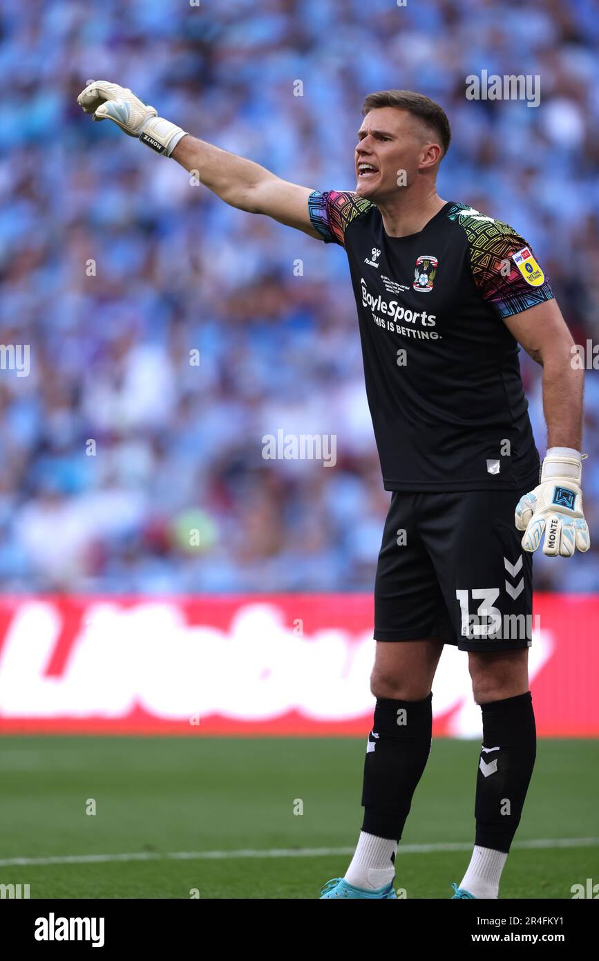 London, UK. 27th May, 2023. Ben Wilson (CC) at the EFL Championship ...