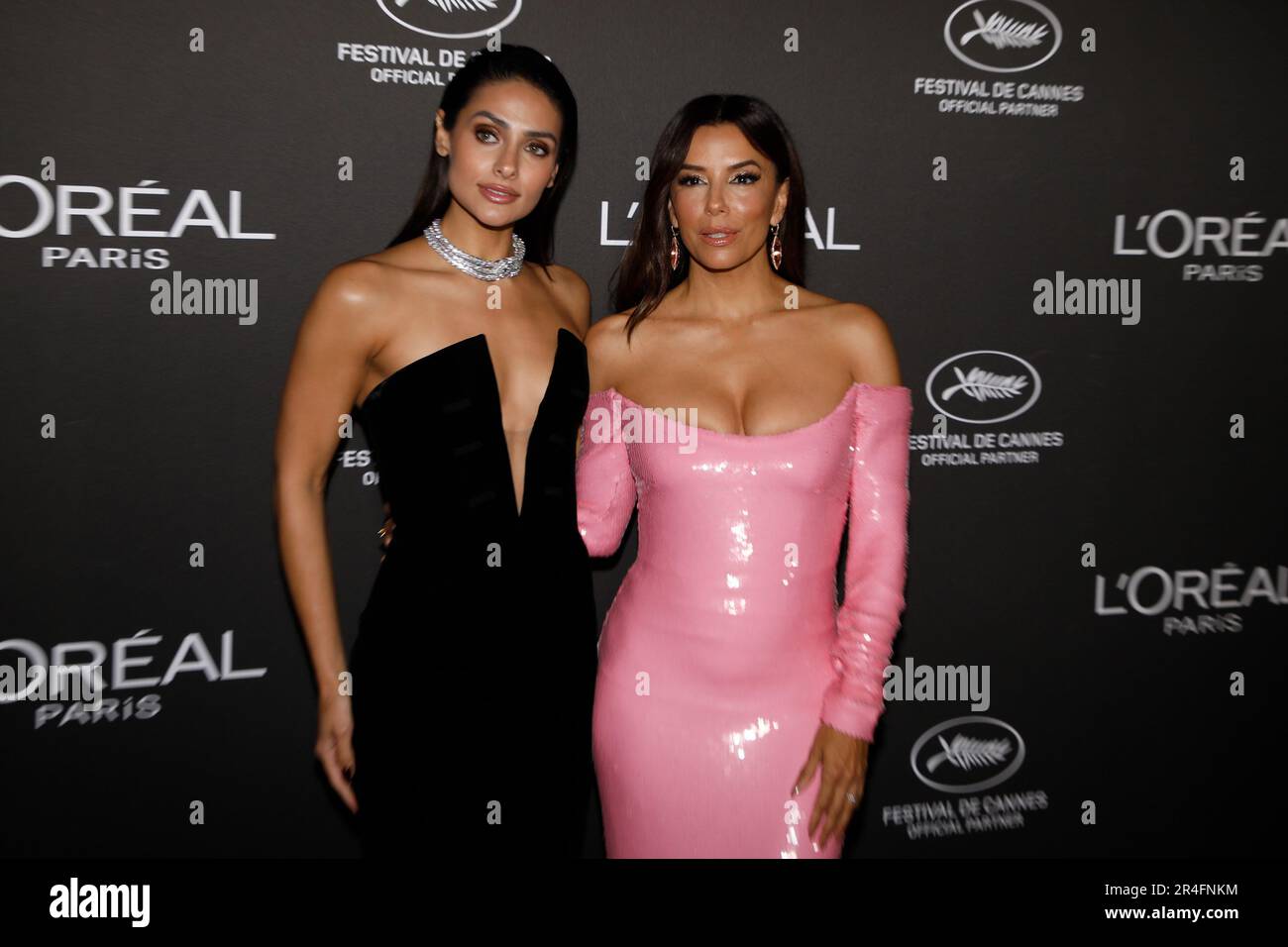 Renata Notni And Eva Longoriaattends The The Loreal Light On Women Award Dinner During 76th