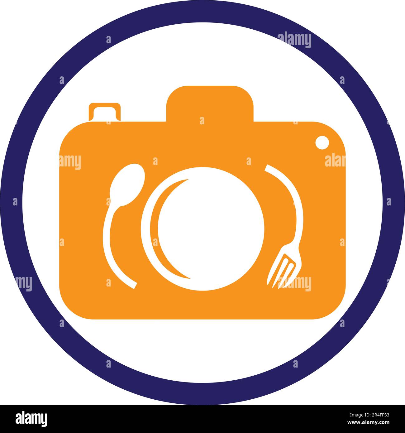 Food photographer professional camera Stock Vector Images - Alamy