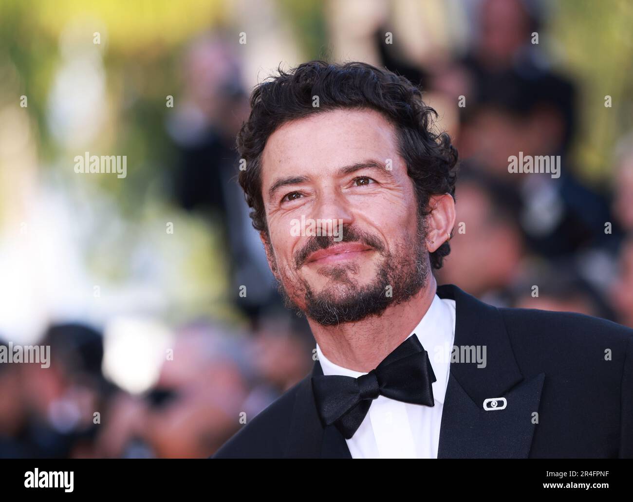 Cannes, France. 27th May, 2023. British actor Orlando Bloom arrives for ...