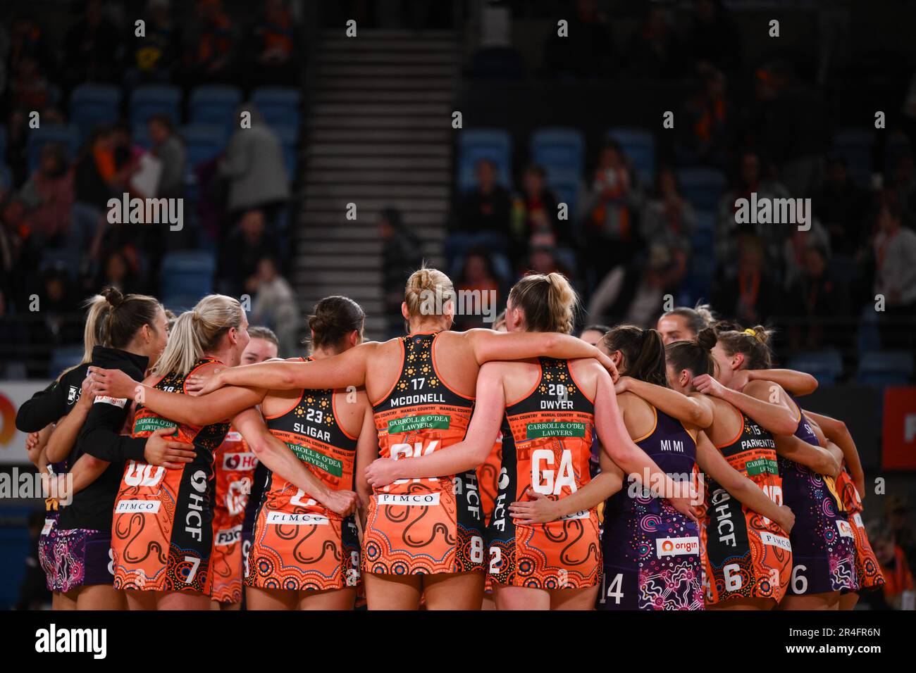 Sydney, Australia. 28th May, 2023. The Giants and Firebirds come ...