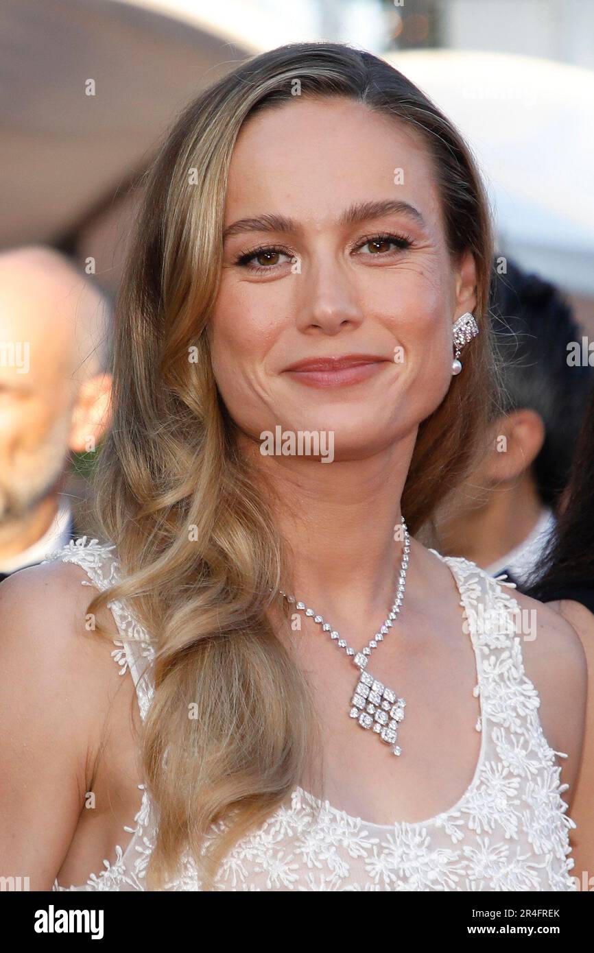 Cannes, France. 27th May, 2023. Brie Larson attends the "Elemental ...