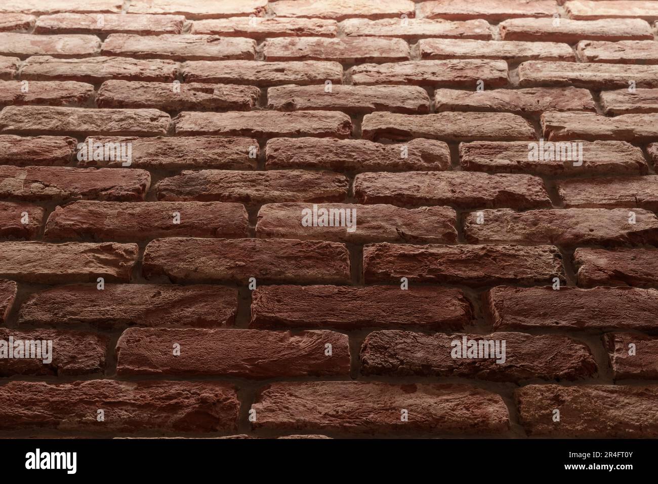 Detail shot of brick wall made from old bricks as a interior design ...