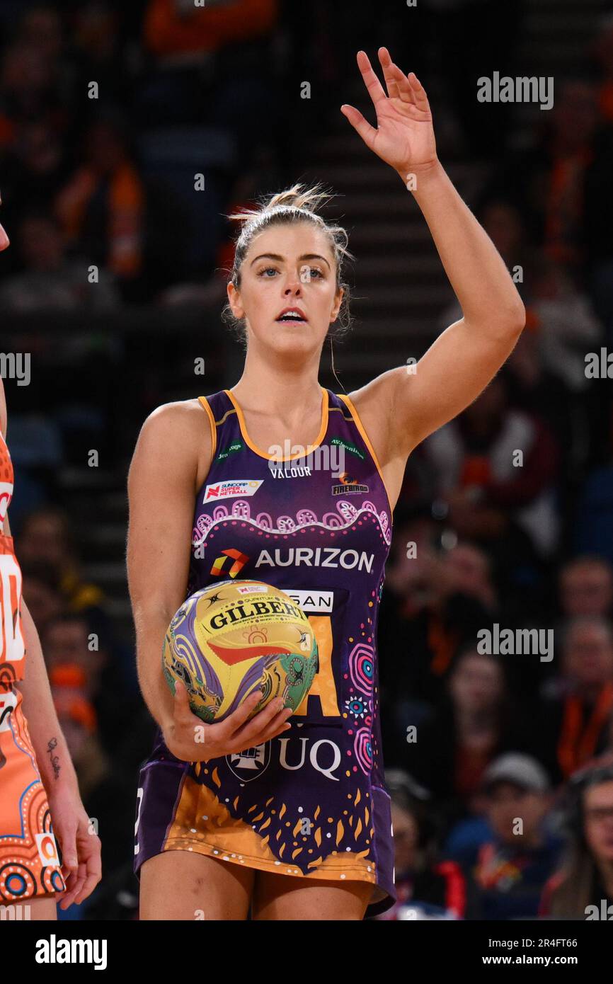 Sydney, Australia. 28th May, 2023. Lara Dunkley of the Firebirds during ...