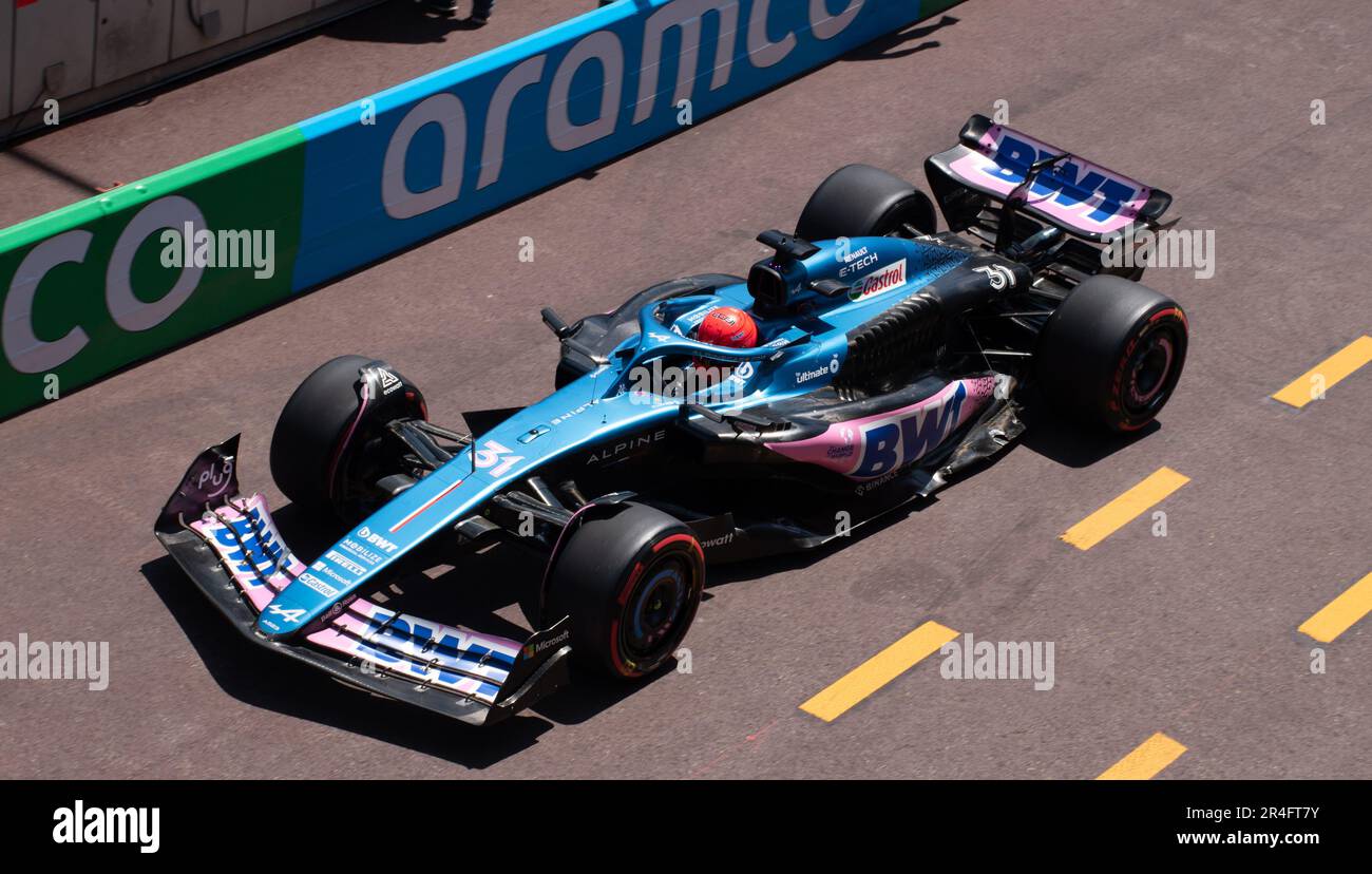 Formula 1 Monaco grand prix saturday Stock Photo - Alamy