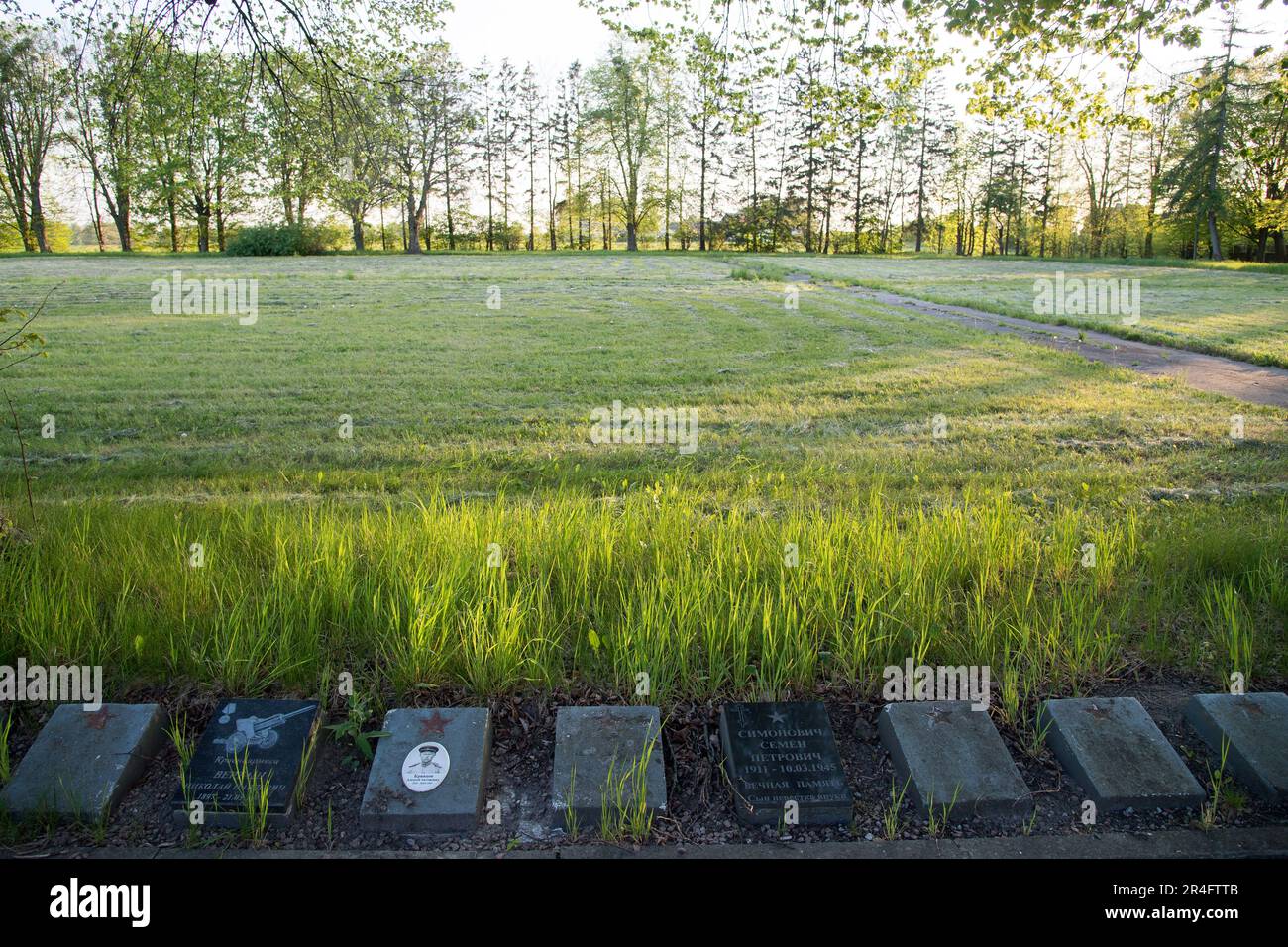 Biggest soviet war cemetery hi-res stock photography and images - Alamy
