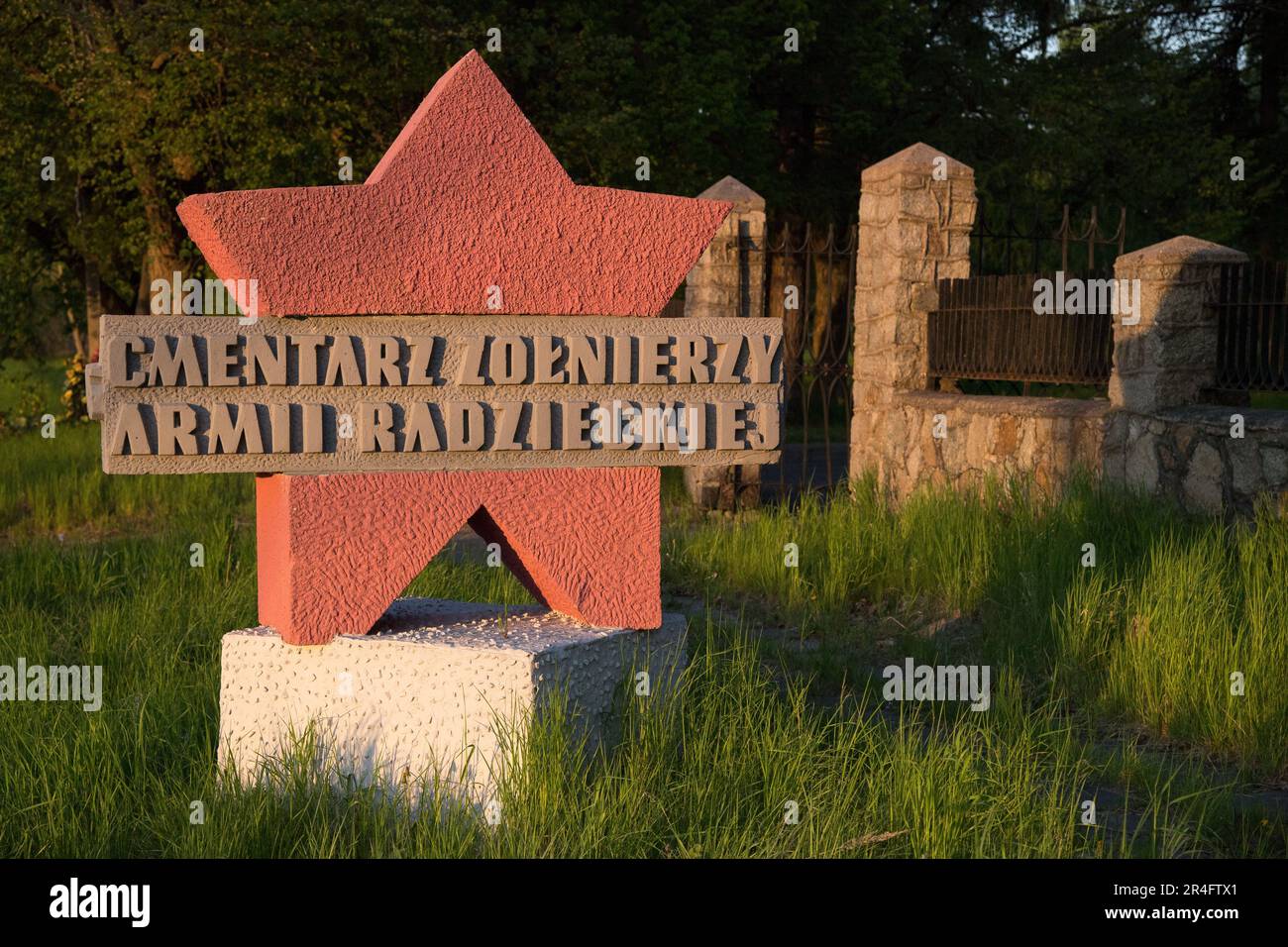 Braniewo war cemetery hi-res stock photography and images - Alamy