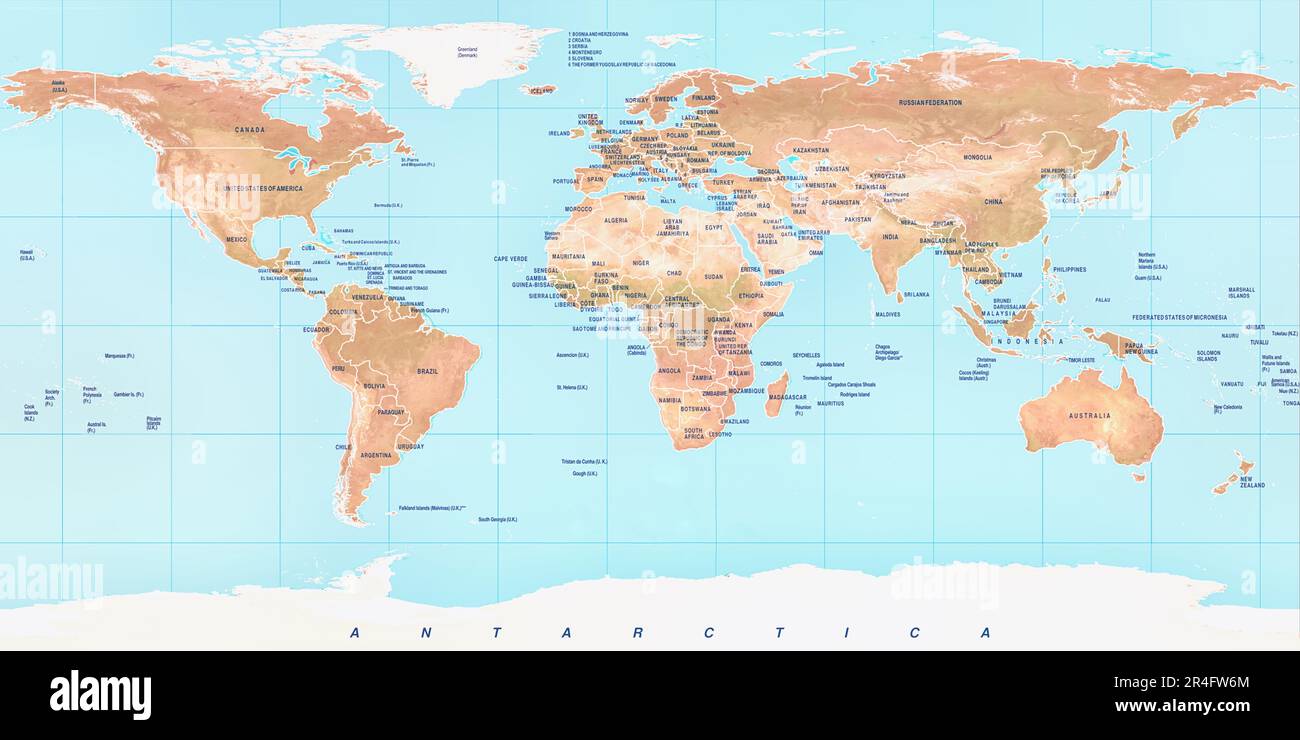 Digital earth map texture hi-res stock photography and images - Alamy