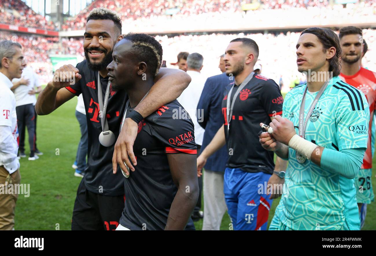 Eric Maxim Choupo Moting of Bayern Muenchen Sadio Mane of Bayern ...