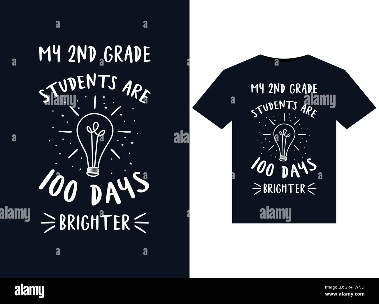 My 2nd Grade students are 100 days brighter illustrations for print ...