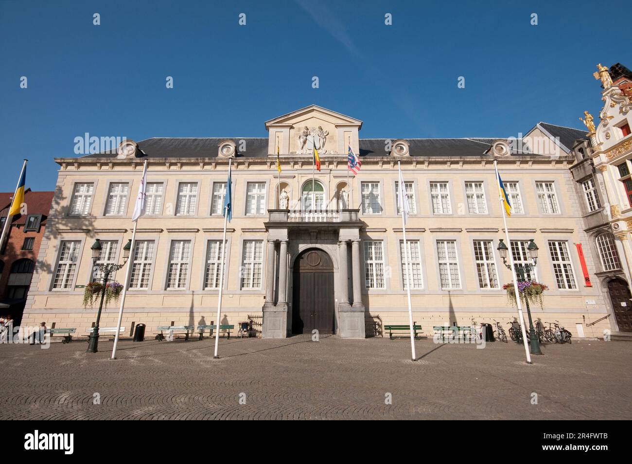 Classicist part (18th century) of the former Manor house of the Brugse ...