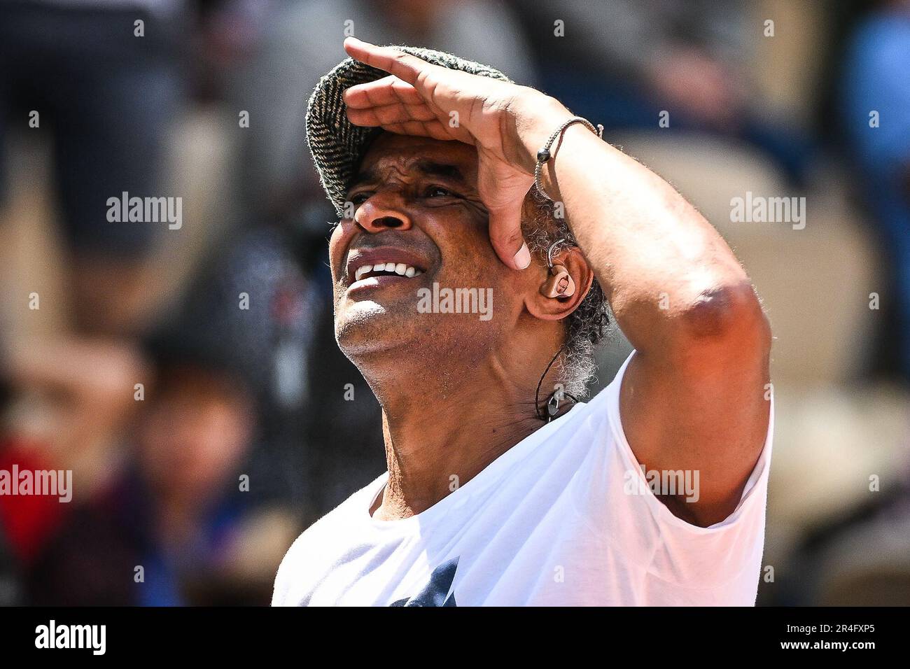 Paris, France. 27th May, 2023. French singer and former tennis player ...