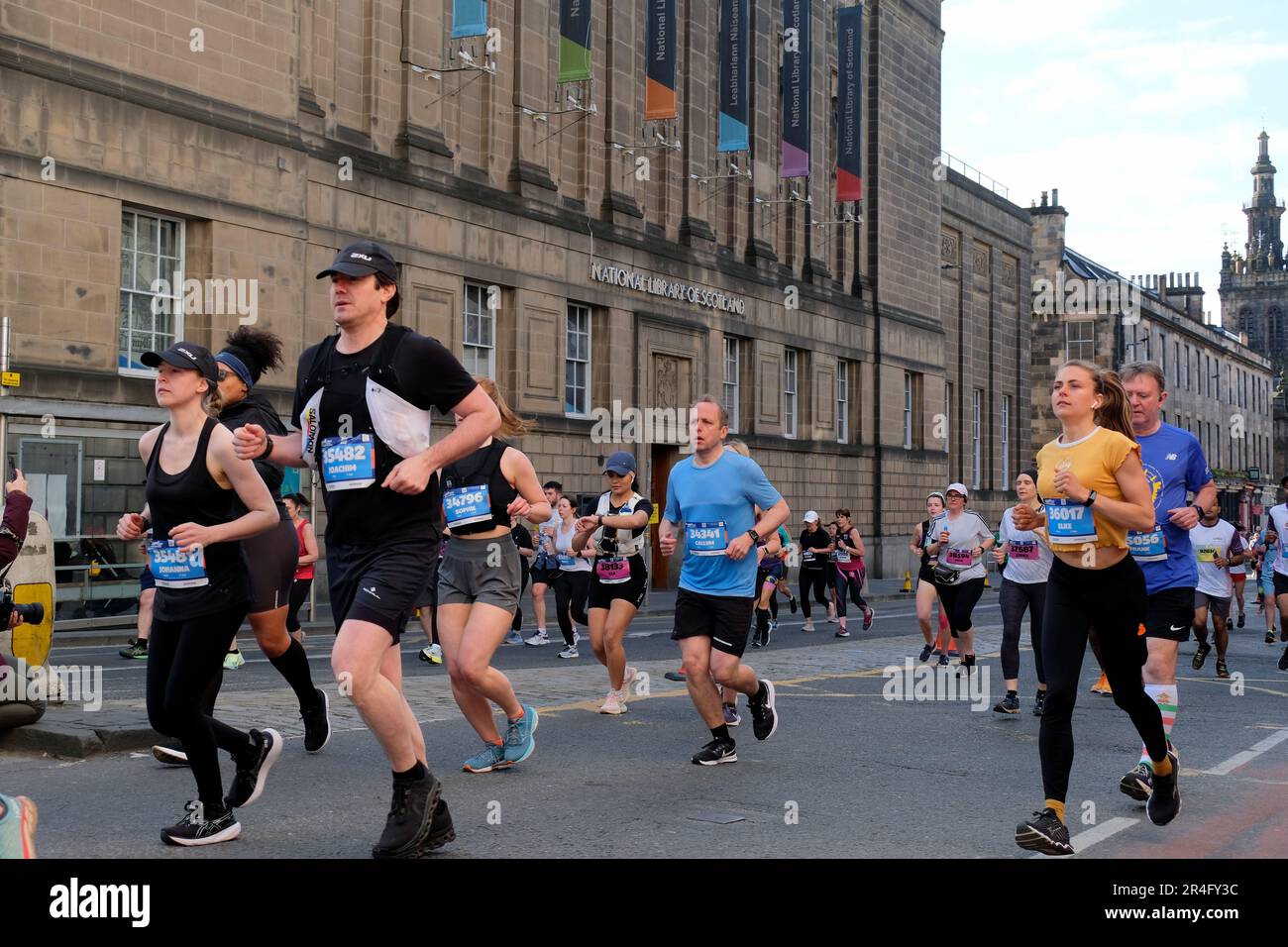 Edinburgh, Scotland, UK. 28th May 2023. The Edinburgh Half Marathon ...