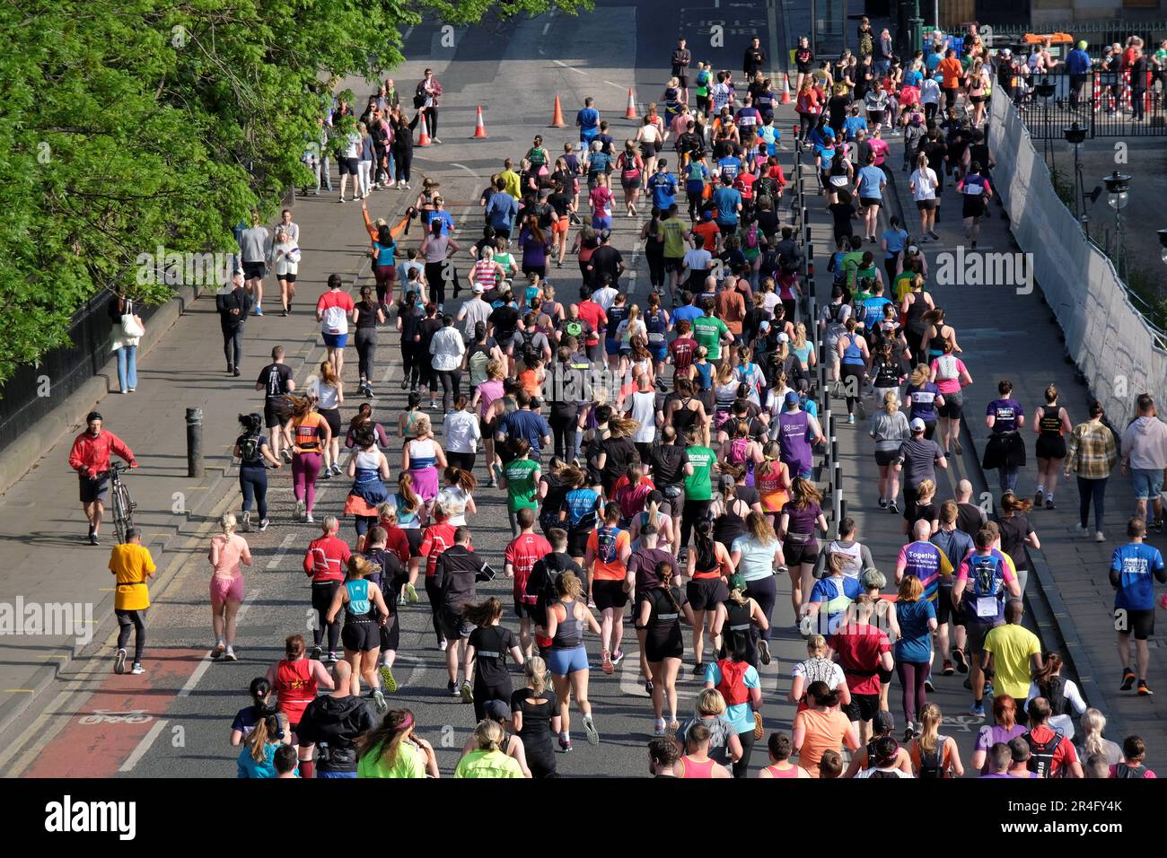 Edinburgh, Scotland, UK. 28th May 2023. The Edinburgh Half Marathon ...