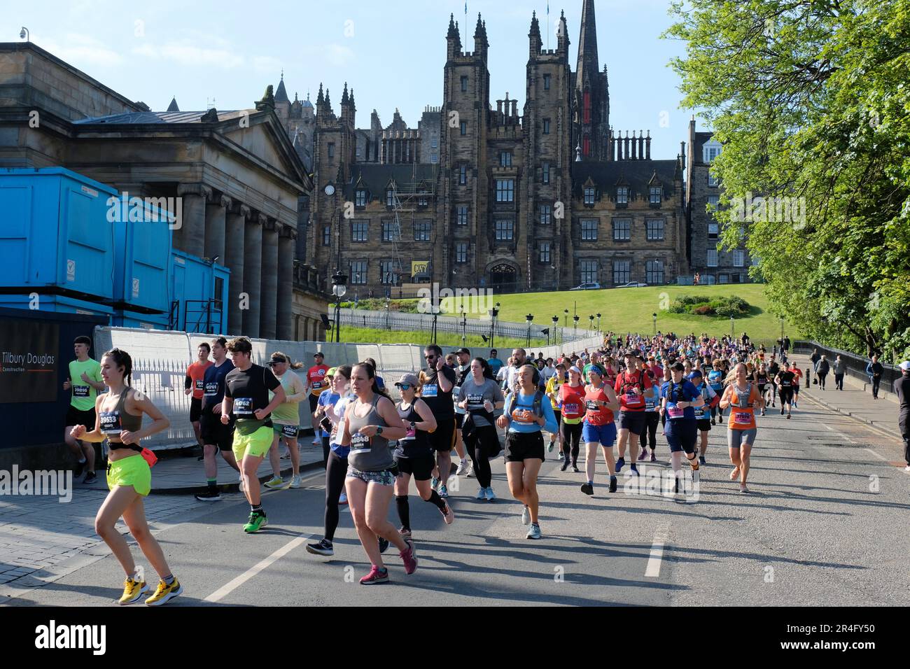 Edinburgh, Scotland, UK. 28th May 2023. The Edinburgh Half Marathon ...