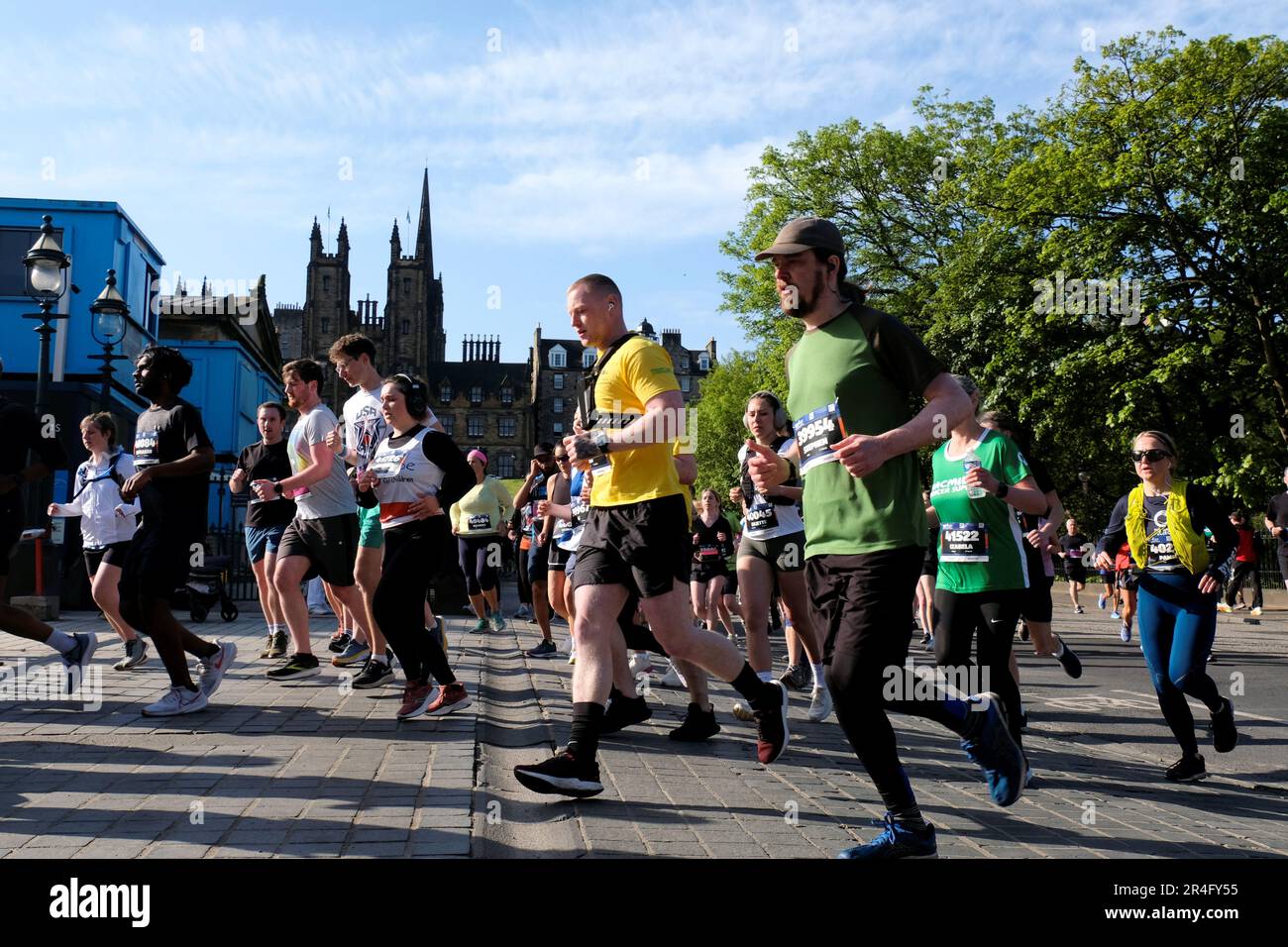 Edinburgh, Scotland, UK. 28th May 2023. The Edinburgh Half Marathon ...