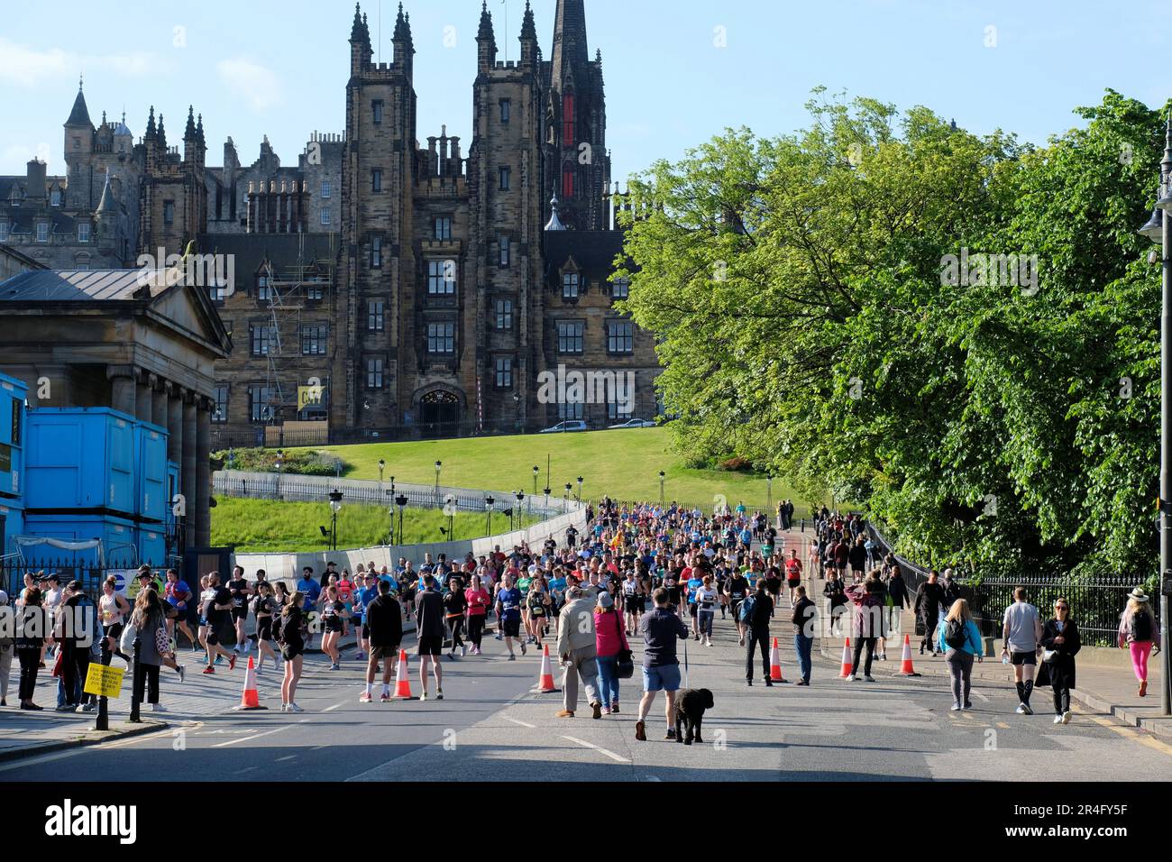 Edinburgh, Scotland, UK. 28th May 2023. The Edinburgh Half Marathon ...
