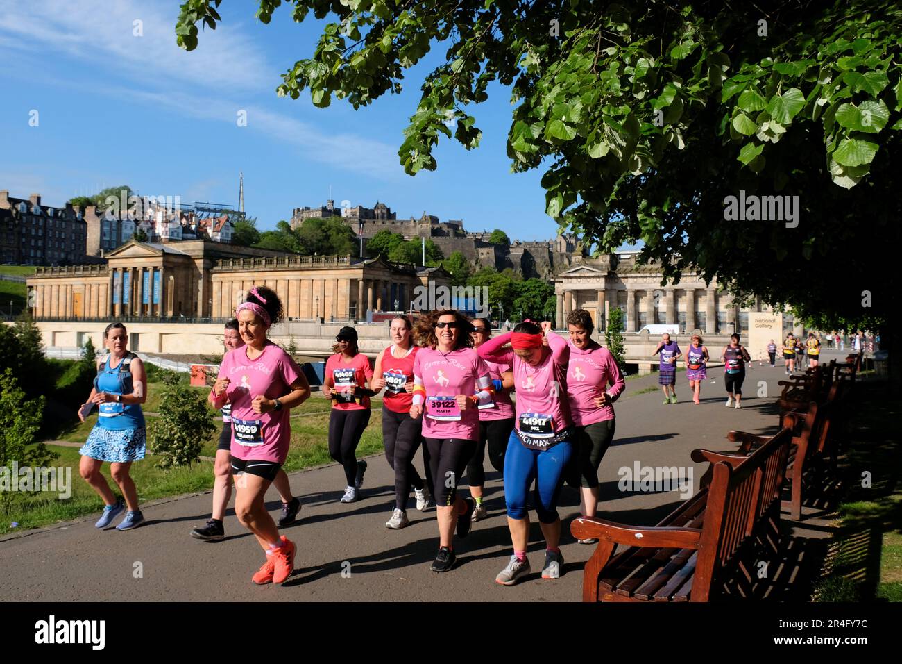 Edinburgh, Scotland, UK. 28th May 2023. The Edinburgh Half Marathon ...