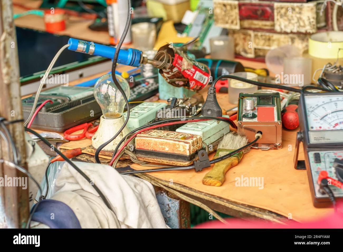 Cluttered Workbench