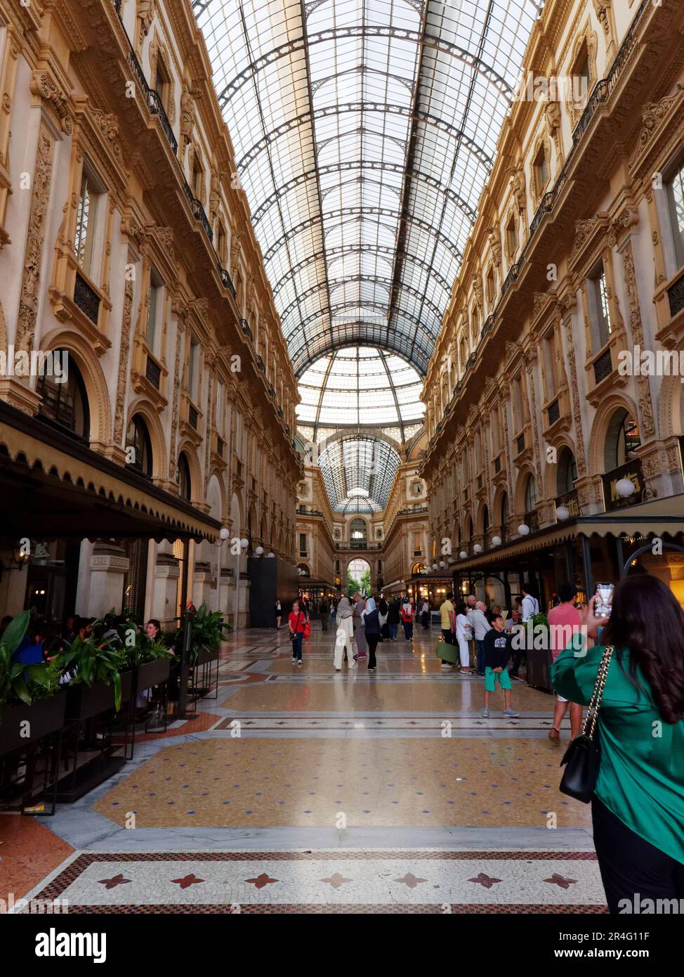 Galleria Vittorio Emanuele II, a famous Shopping Gallery in the city of ...